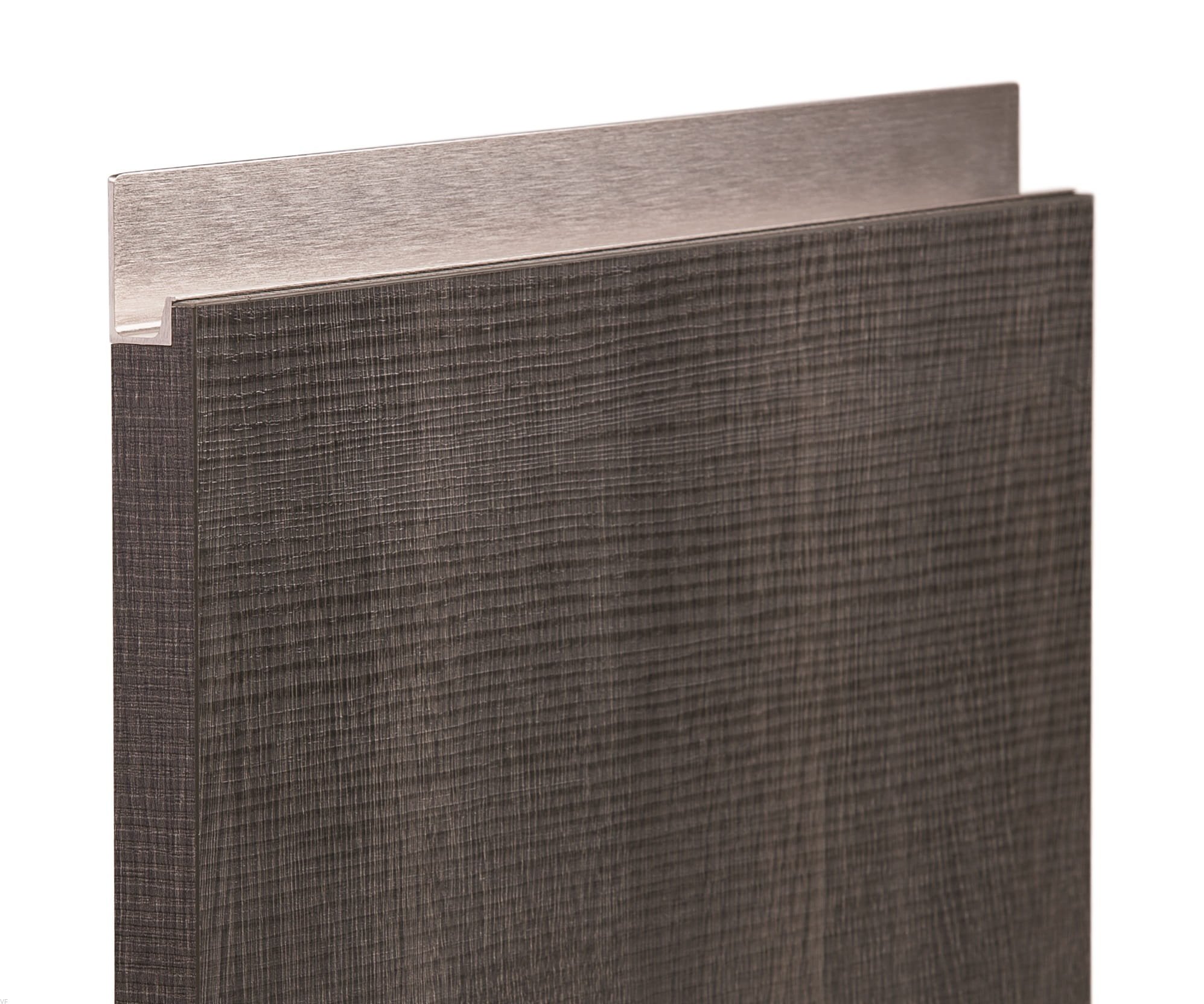 Uchwyt meblowy krawędziowy Jey 897 Aluminiowy Srebrny - Viefe.pl